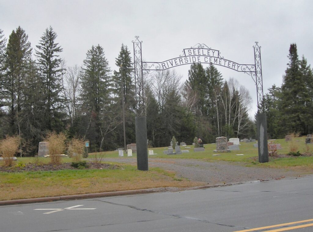 Seeley Riverside Cemetery – Town of Lenroot
